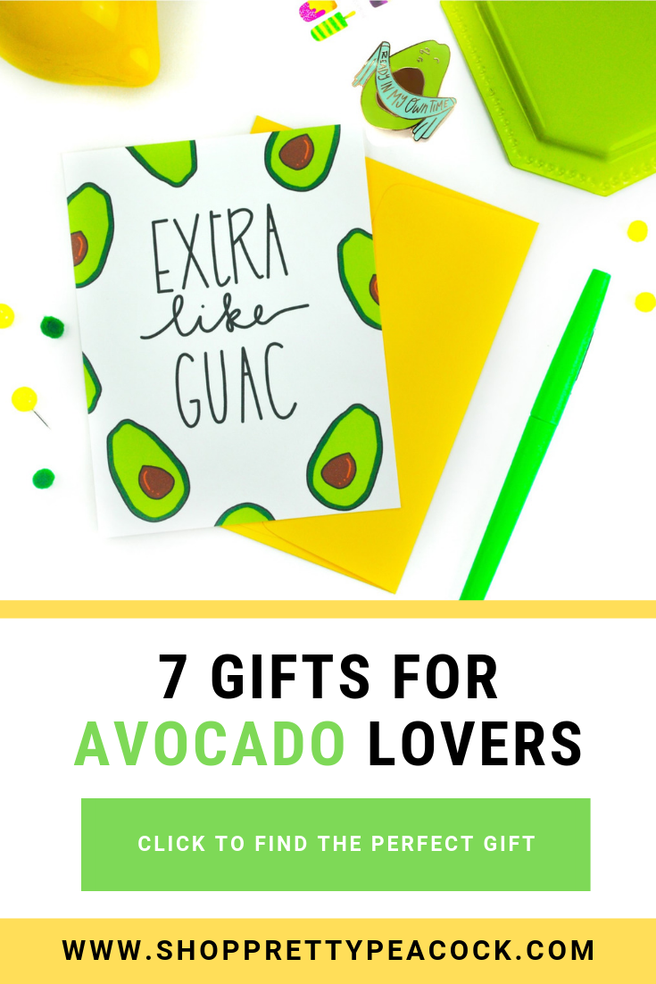 7 Gifts For Avocado Lovers – PrettyPeacockPaperie