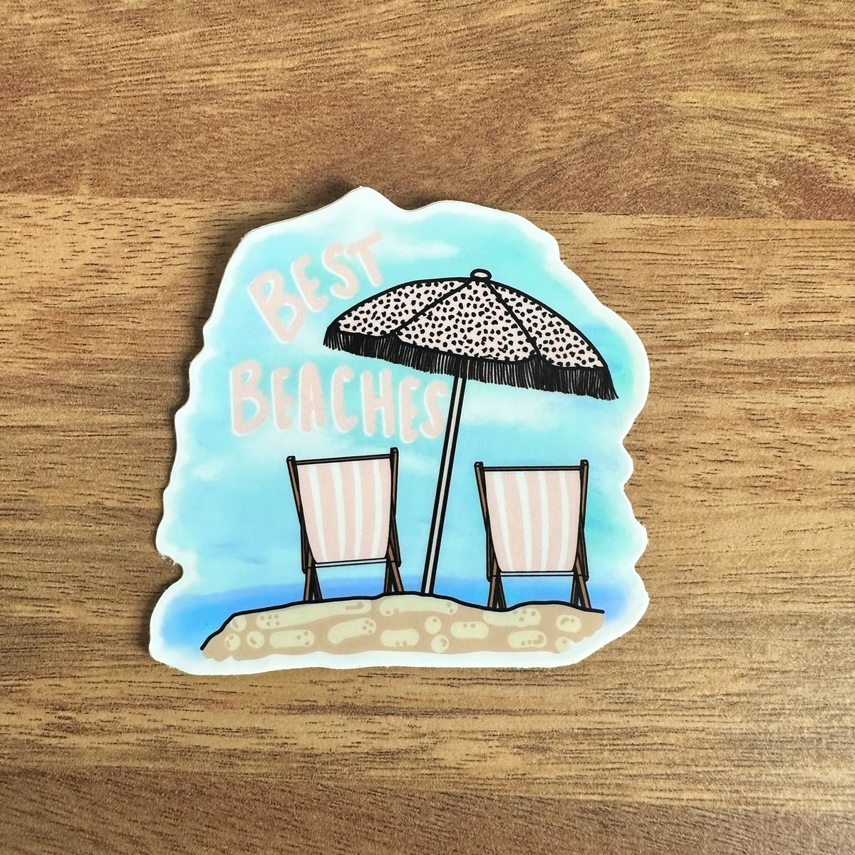 Best Beaches Sticker – PrettyPeacockPaperie